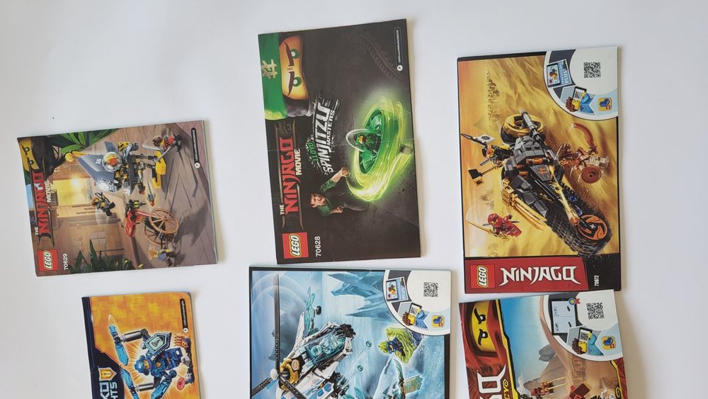 Lego Ninjago / Nexo Knights Bauanleitungen (Gebraucht) in Rosshäusern ...