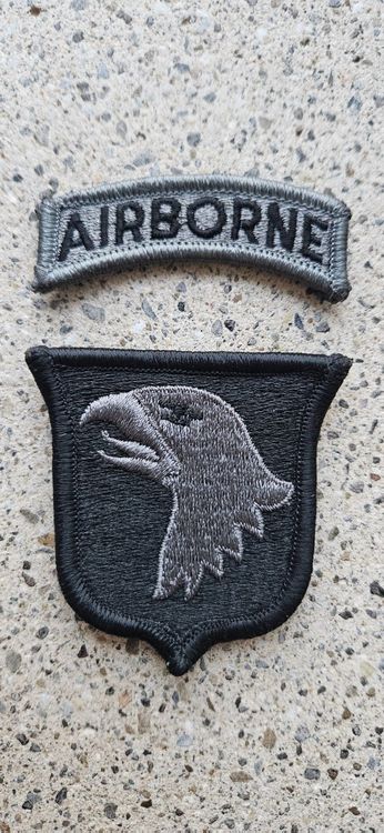 Badge der US.Army 101st Airborne mit klett Original ! ** (Neu (gemäss ...