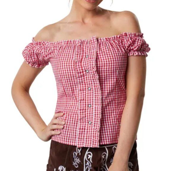 Trachtenbluse Hilde Gr.M Baumwolle (Neu und originalverpackt) in Oberegg für CHF 10 – mit ...