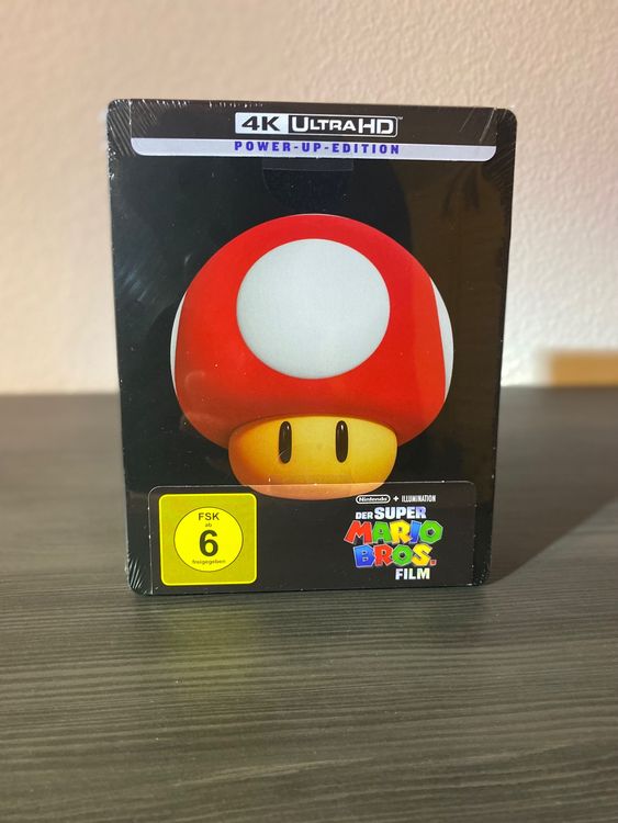 Super Mario Bros Film 4K ULTRA HD LIMITED STEELBOOK - NEU - (Neu und ...
