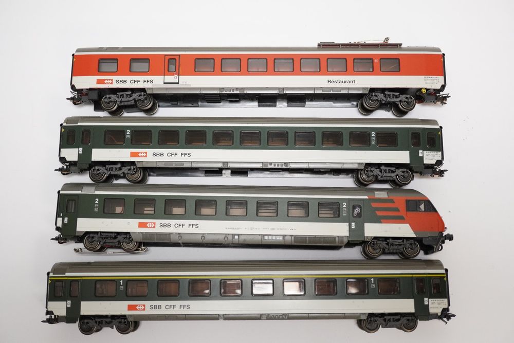 7¡ Märklin 42168 SBB Pendelzug 4-teilig mit Licht (Gebraucht) in Uetendorf für CHF 169 – mit ...