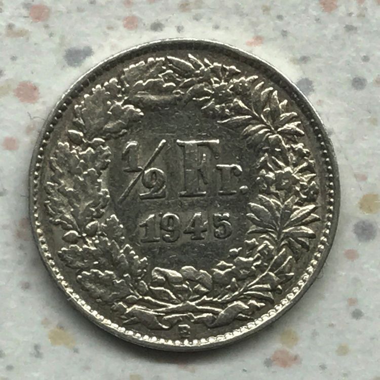 1945 50 Rappen Silber !!!! | Kaufen auf Ricardo