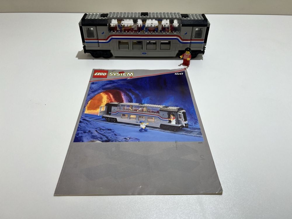 Lego 9 Volt Nr. 4547 Railroad Club Car Doppelstock Waggon (Gebraucht ...