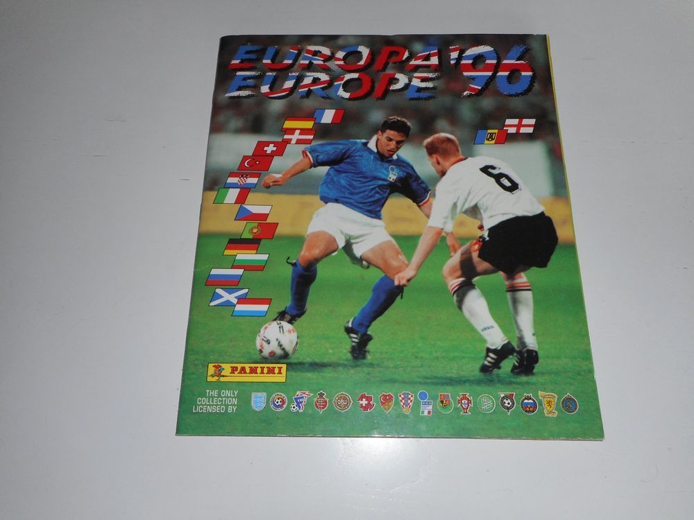 Panini EM/Euro Album 96/1996 komplett mit Nati Poster | Kaufen auf Ricardo
