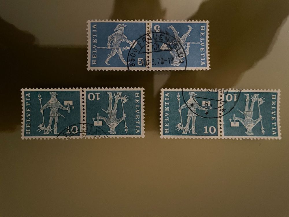 3 Kehrdrucke von 1960 | Kaufen auf Ricardo