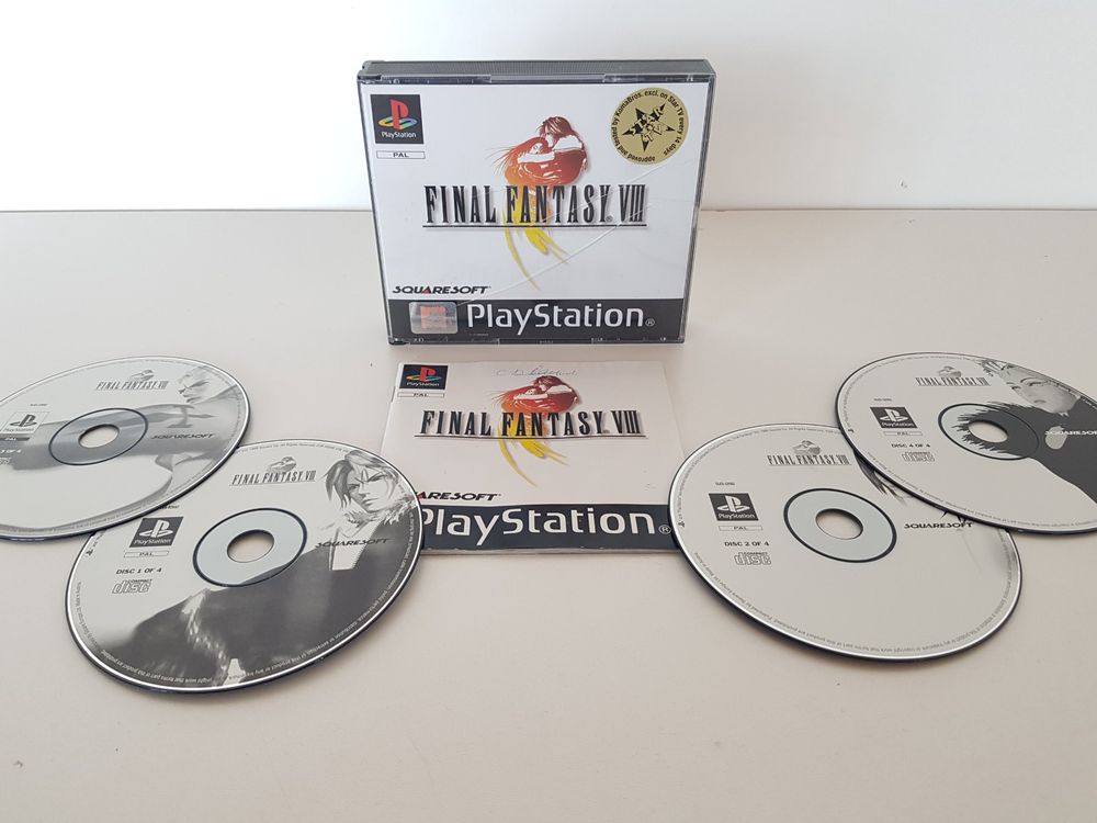 Final Fantasy VIII Playstation 1 - PS1 Spiel (Gebraucht) in Bassersdorf ...