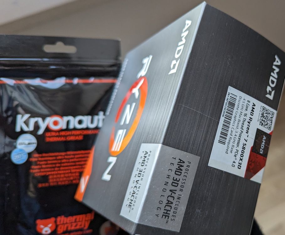AMD Ryzen 7 5800X3D - Gaming Power - OVP & Top Zustand (Gebraucht) in ...