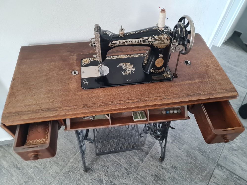 Singer Nähmaschine antik | Kaufen auf Ricardo