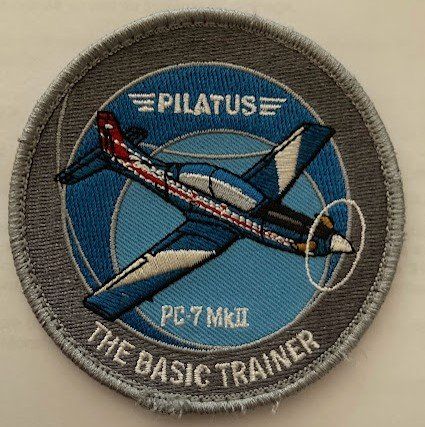Pilatus badge PC-7 MkII, The Basic Trainer (Neuf (Voir description)) à ...