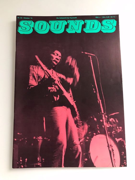 POP Musik Zeitschrift Sounds 1970 Jimi Hendrix | Kaufen auf Ricardo