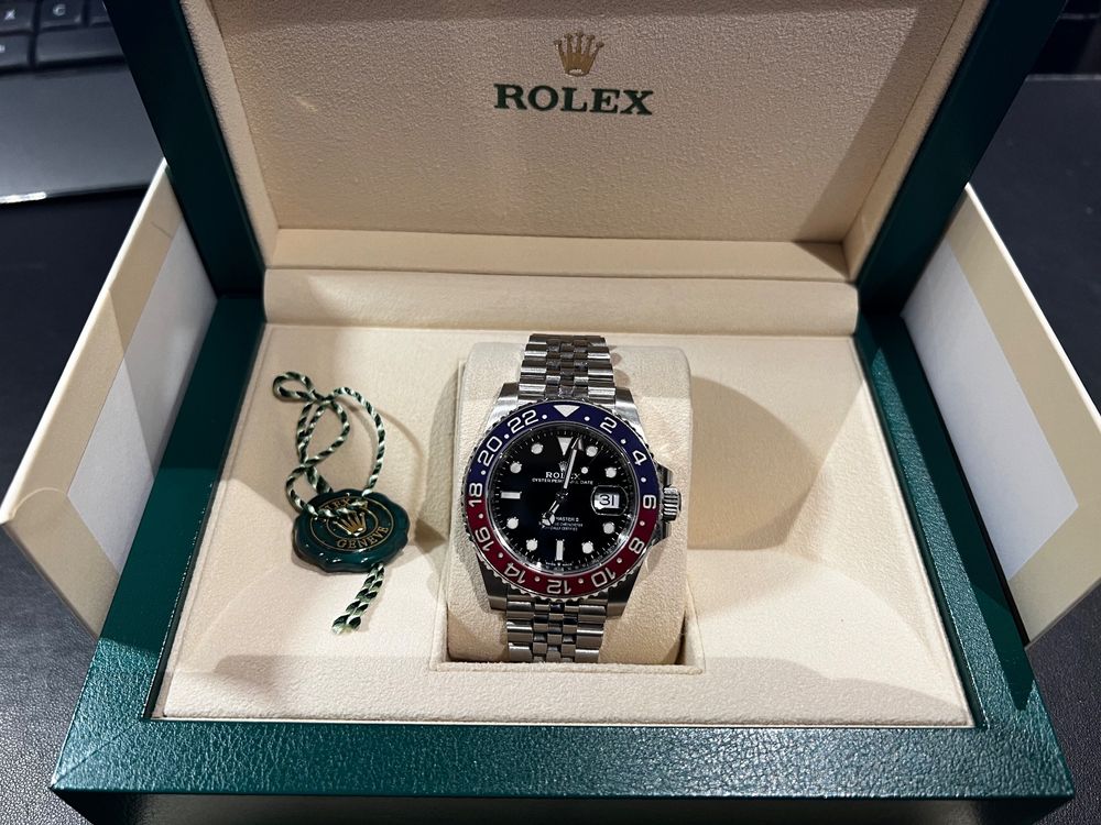 Rolex GMT-Master II "Pepsi" Full Set 2020 (Neu (gemäss Beschreibung ...