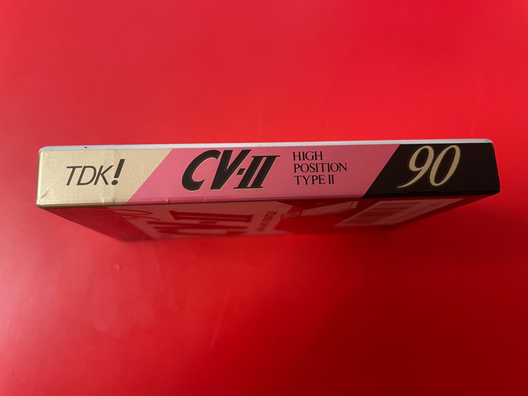 TDK CV-II 90 Chrom seltene Audio Kassette im Original! (Neu und ...