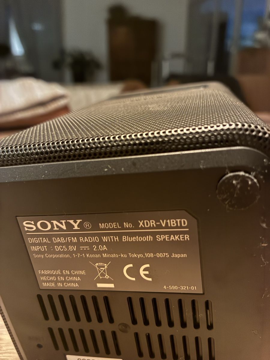 Sony XDR-V1BTD DAB/FM Radio mit Bluetooth - Top Zustand! (Gebraucht) in ...