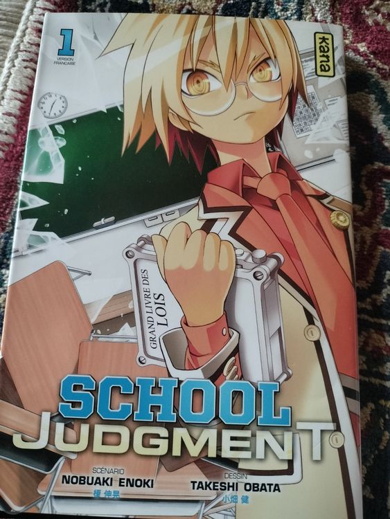 School Judgment - Tome 1 Par Nobuaki Enoki, Takeshi MANGA (D'occasion ...