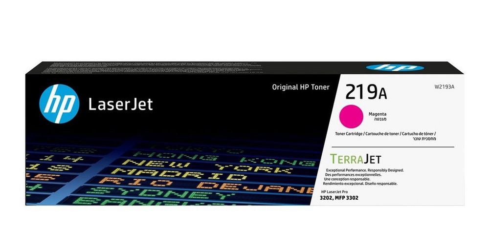 HP Color Laser MFP 3202, MFP 3302 magenta Toner, 219A/W2193A (Neu und ...