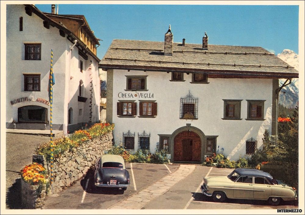 St. Moritz GR // Chesa Veglia Oldtimer alte Autos (Gebraucht) in Basel für CHF 10 – mit ...