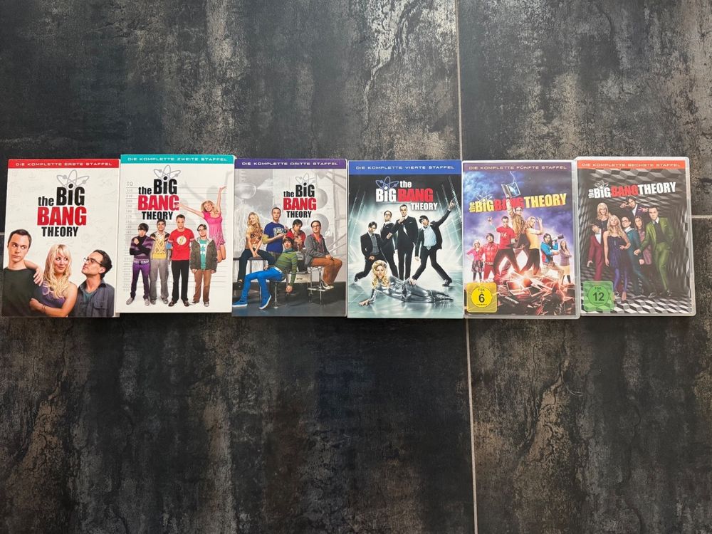 The Big Bang Theory - Staffeln 1-6 DVD Box Set (Gebraucht) in Kiesen ...