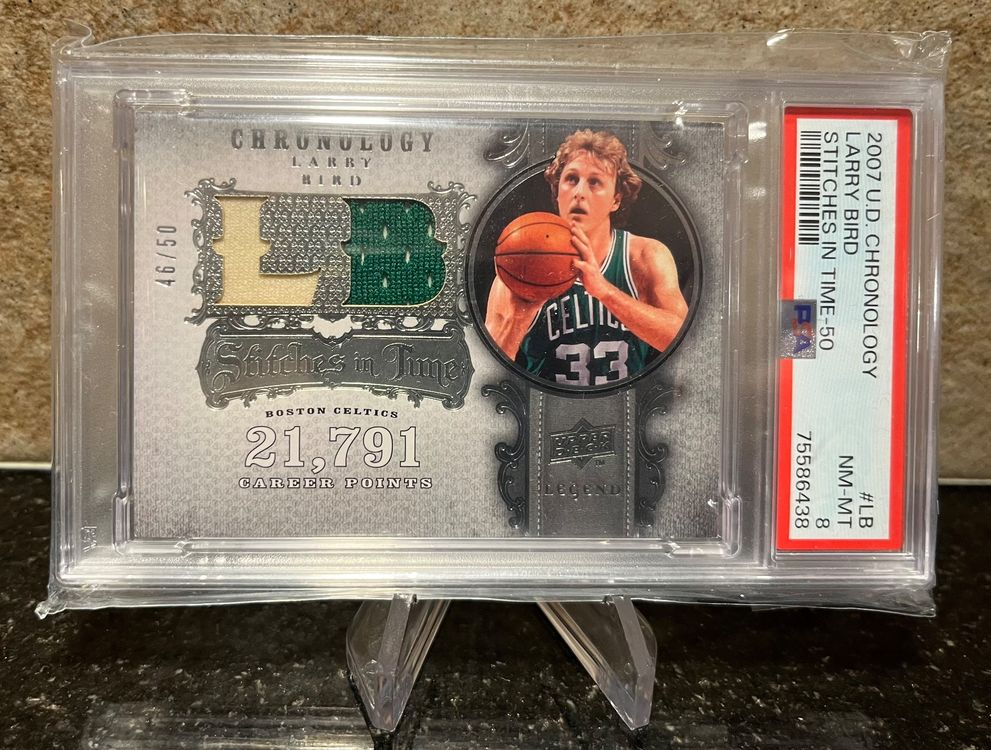 NBA Larry Bird Game Used POP 1!! PSA rare /50 (Gebraucht) in für CHF ...