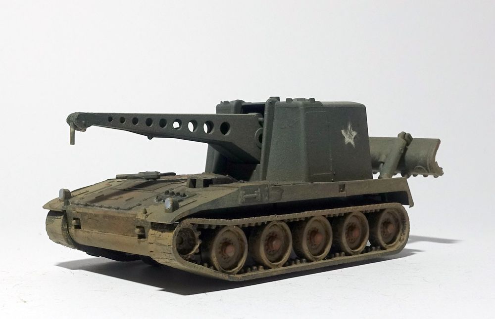 Bergungspanzer mit Kran Militär Armee Army 1:87 patiniert (Gebraucht ...