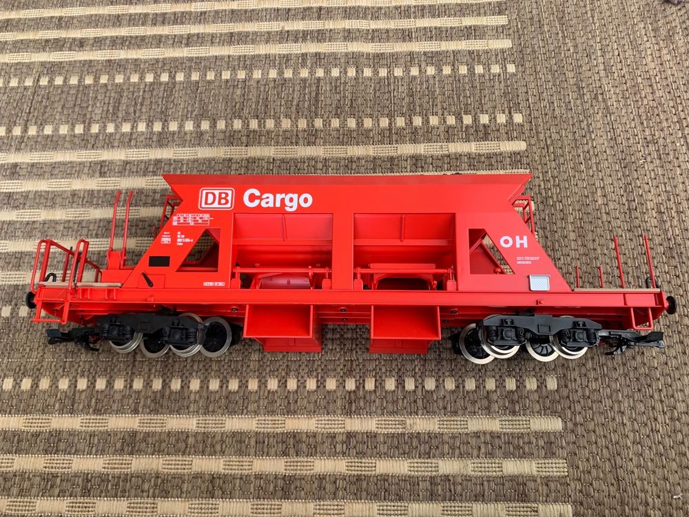 Piko LGB DB Cargo Selbstentladewagen mit Metallräder (Neu (gemäss ...