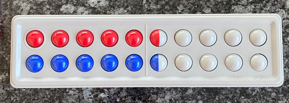 Abaco 20 tricolor – Rechenmaschine mit Drehkugeln | Kaufen auf Ricardo