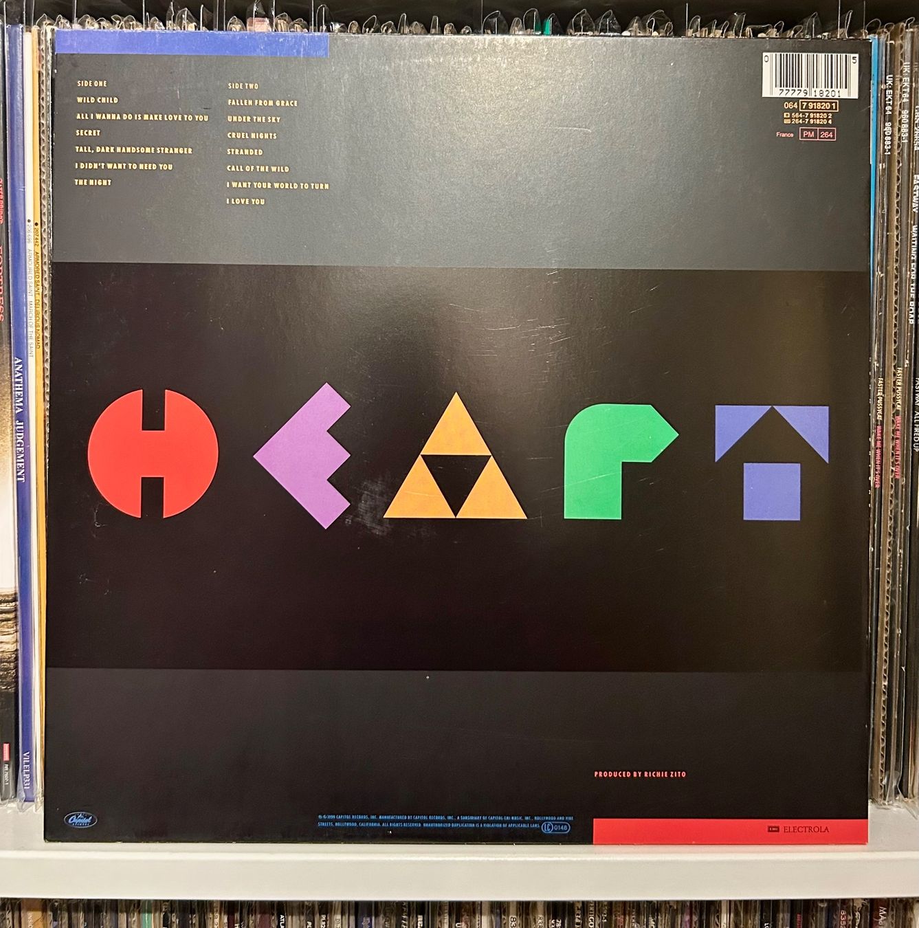 HEART „Brigade“ VINYL LP ANN NANCY WILSON MELODIC ROCK AOR M (Gebraucht ...