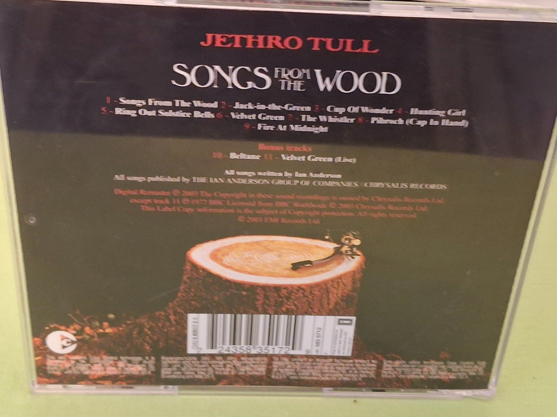 CD Jethro Tull - Songs From The Wood Remastered (Gebraucht) in Aarberg ...