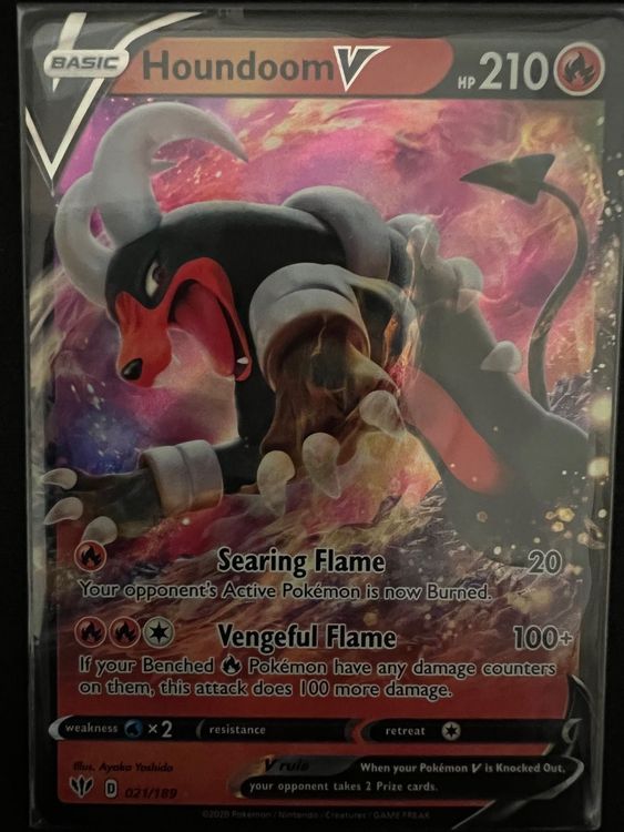 Pokemon TCG Houndoom V DAA 021 (Neu (gemäss Beschreibung)) in Opfikon ...