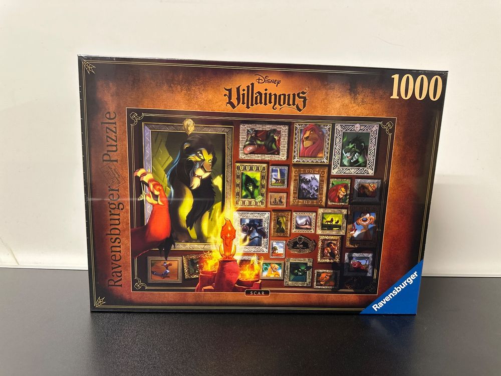 Neu Ravensburger 1000er Disney Puzzle Villainous (1x) (Neu und originalverpackt) in Inwil für ...