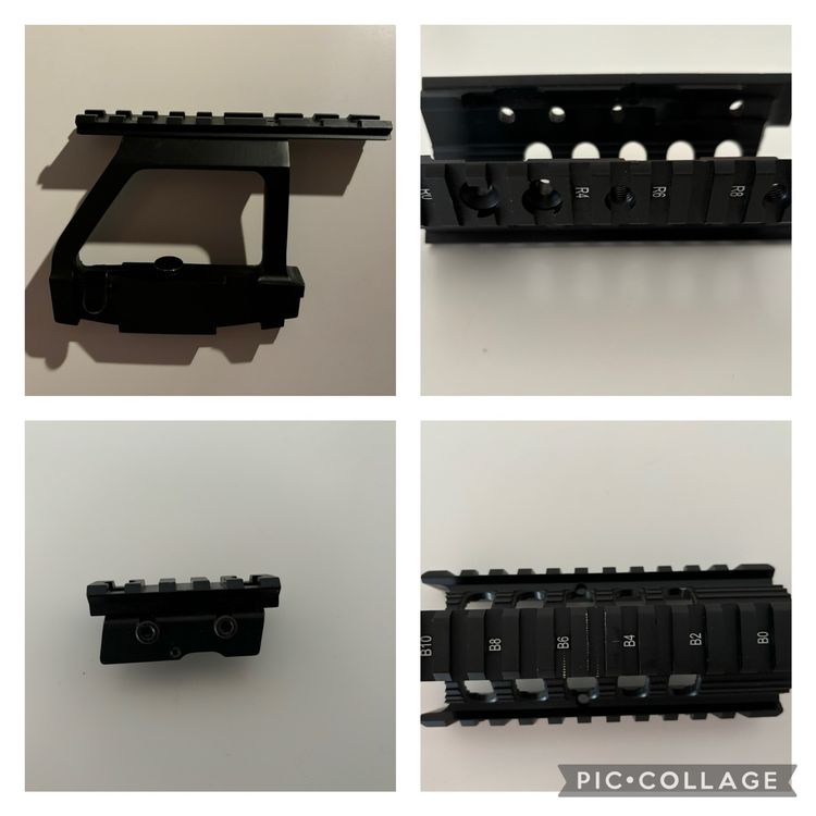 AIRSOFT AK Picatinny rails (side&top mount, front) | Kaufen auf Ricardo