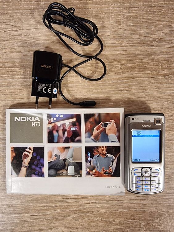 Handy Nokia N70 inkl Original Ladekabel + Handbuch D (Gebraucht) in ...