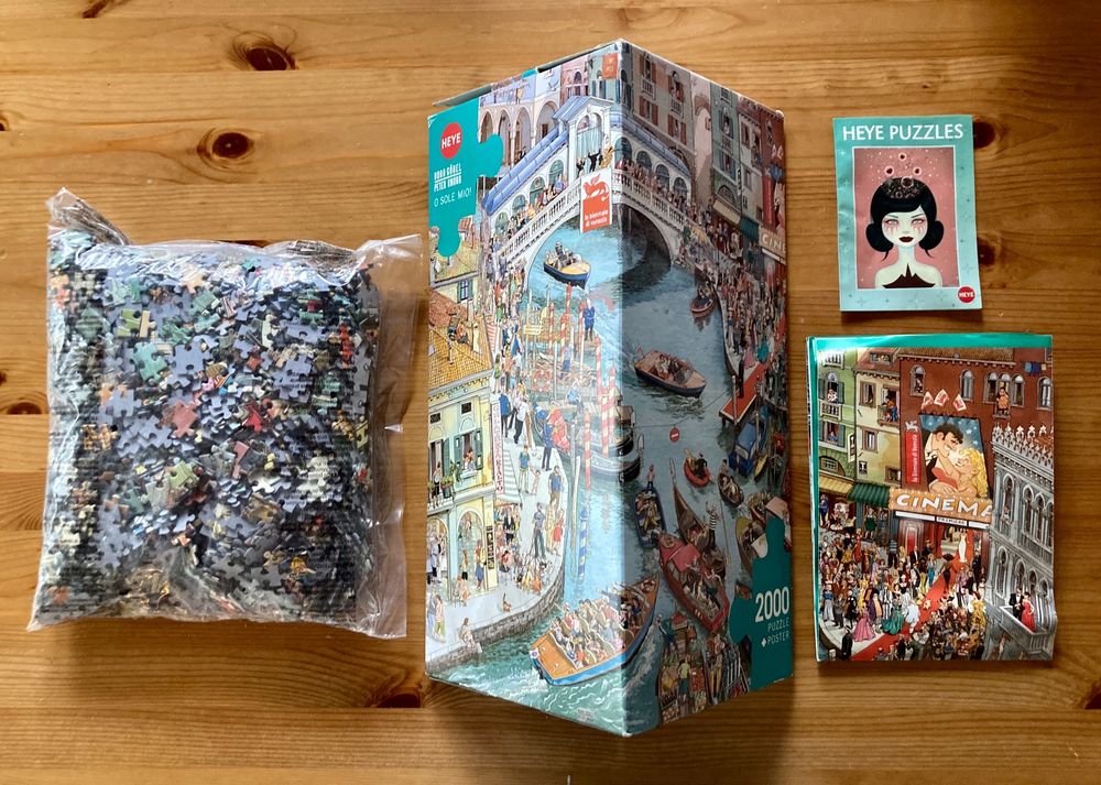 Doro Göbel & Peter Knorr-Puzzle 2000 „O Sole Mio!“ (Heye) (Neu (gemäss ...