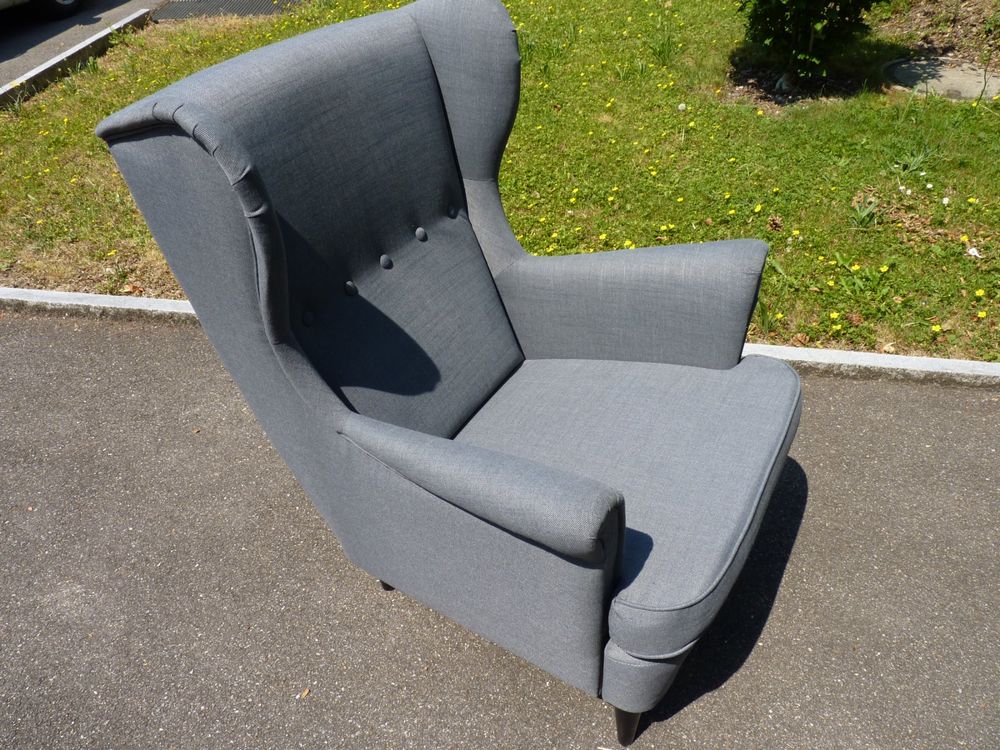 Ikea Ohrensessel Graufeed
