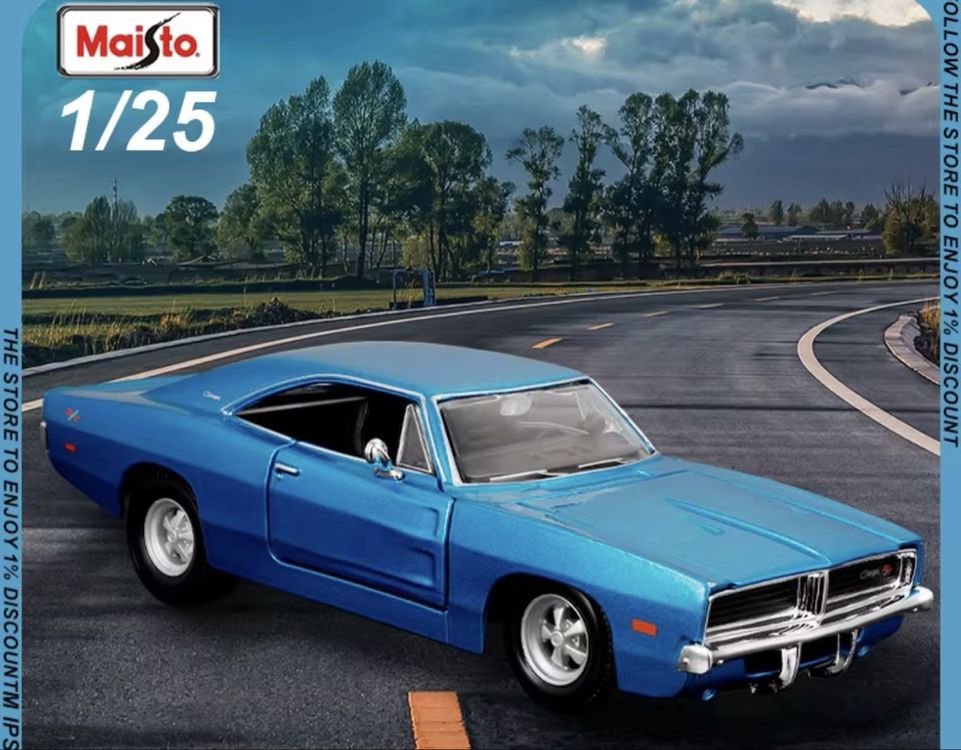 Maisto Dodge Charger R/T, 1:25,, Sammlerstück (Neu und originalverpackt ...