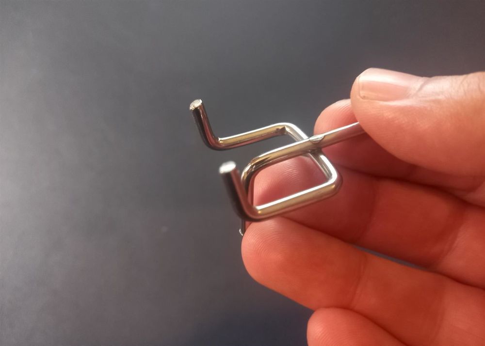 40x Lochwandhaken Handel Garage Werkstatt - Crochet vitrine (Neu und originalverpackt) in ...