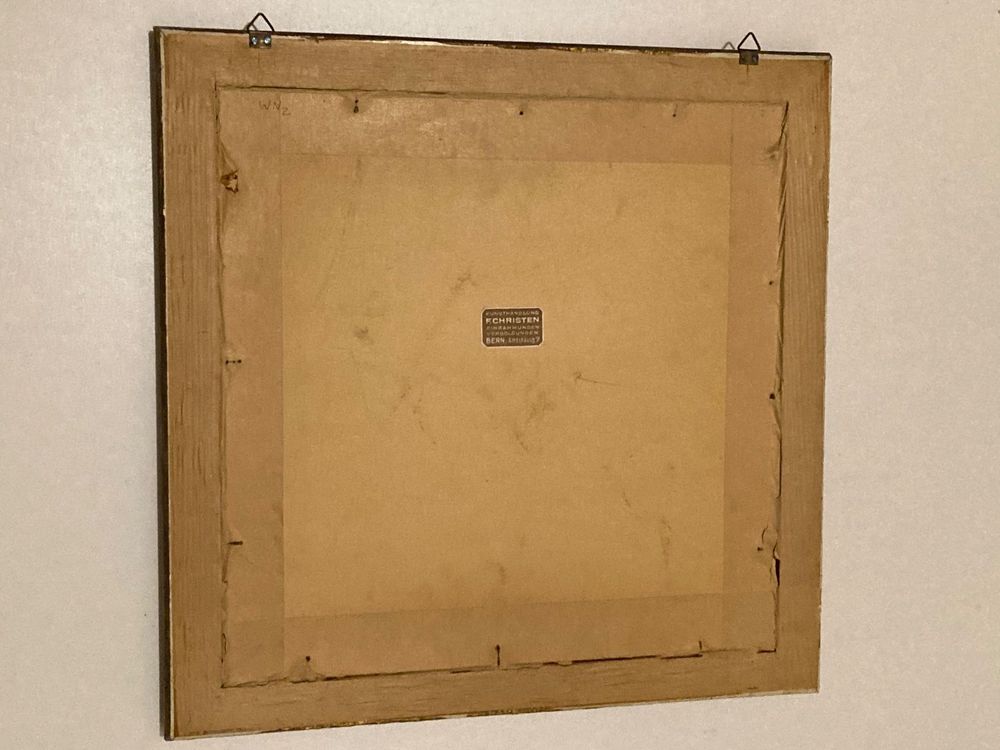 Rudolf Müller 1934 (1892-1972) Landschaft mit Wiese, Bäume (Gebraucht) in Hirzel für CHF 25 ...