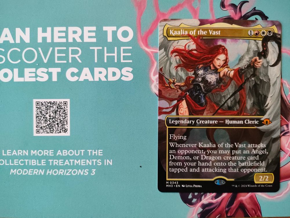 MTG - Kaalia of the Vast - MH3 - Mythic - Borderless (Neu (gemäss ...