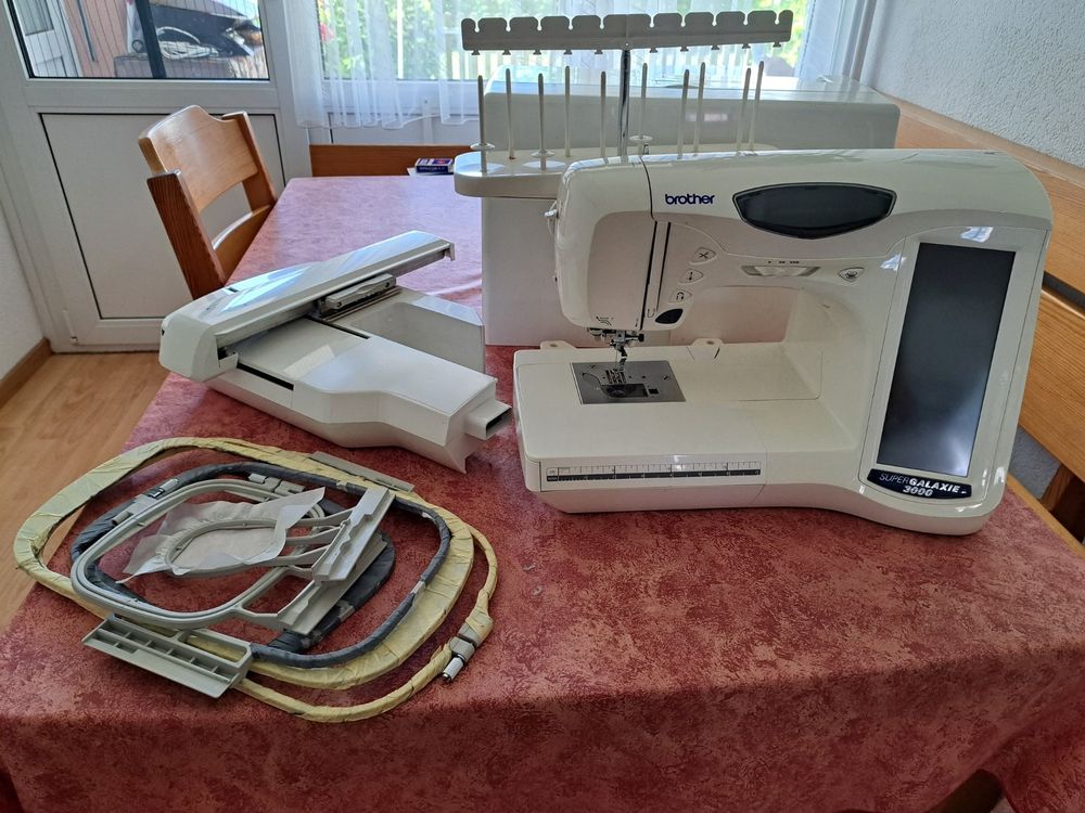 Brother Stick-/Nähmaschine Super Galaxie 3000 (Gebraucht) in Oberburg für CHF 260 – nur Abholung ...