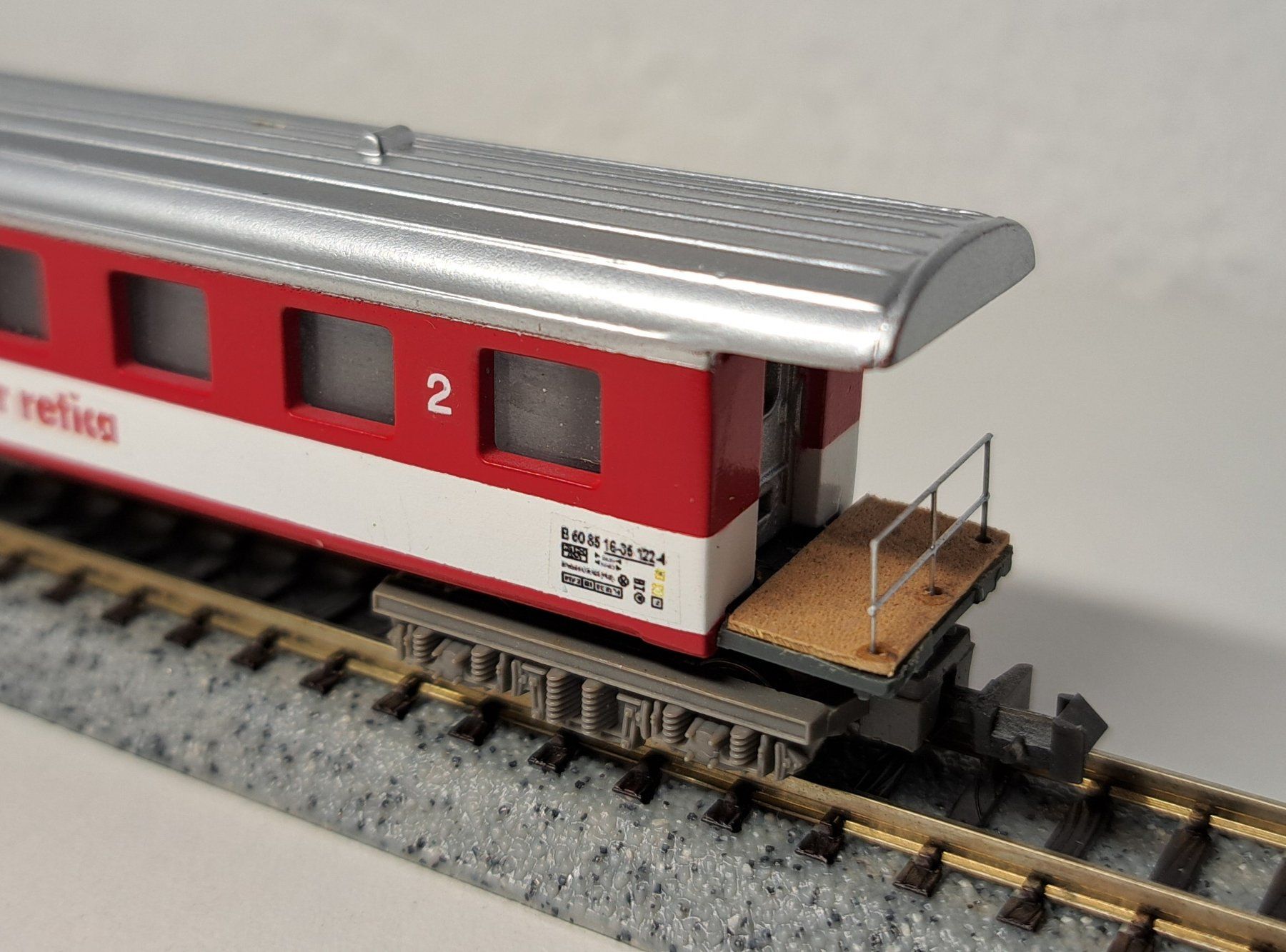 RhB Personenwagen mit Plattform Spur N Lima ohne OVP (Gebraucht) in ...