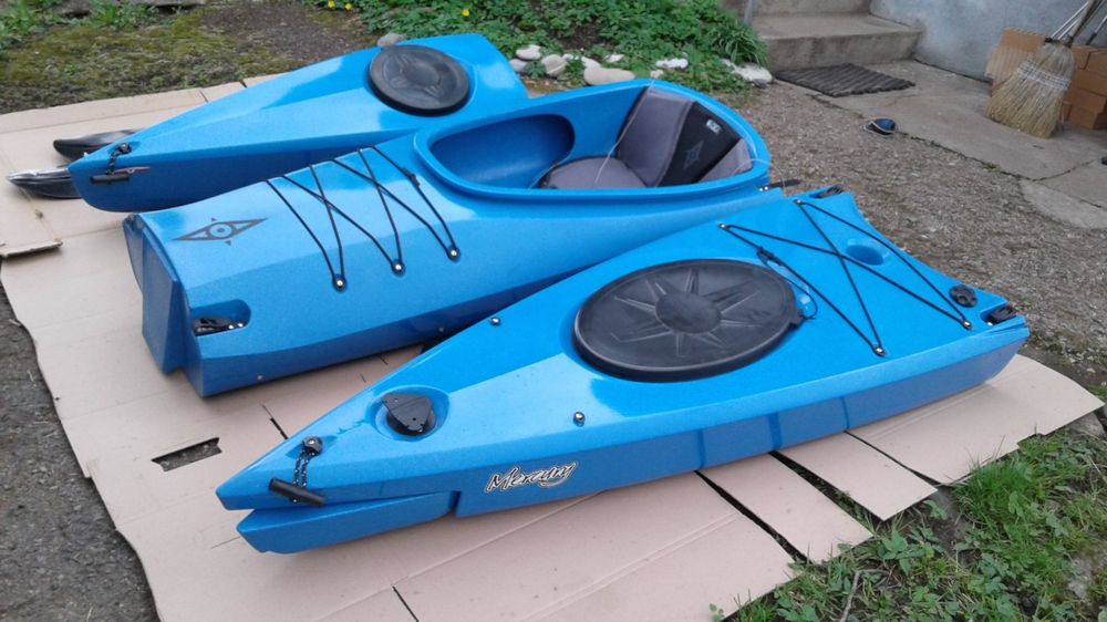 Kayak Kanu 3-teilig mit Paddel neuwertig Point65 Mercury | Kaufen auf ...