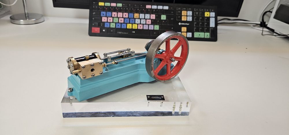 dampfmaschine Stuart S50 - restauriert/eingenbau (Defekt) in ...