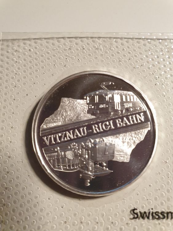 Gedenkmünze Vitznau Rigi Bahn, 2008, NW 20.- (Neu (gemäss Beschreibung)) in Würenlos für CHF 26. ...