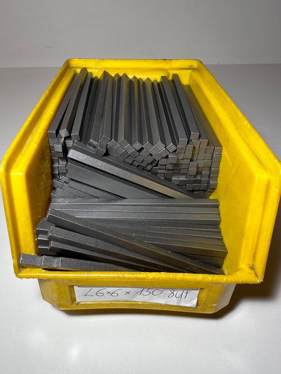 Rohlinge Stahlrohlinge 6x6x130mm | Kaufen auf Ricardo