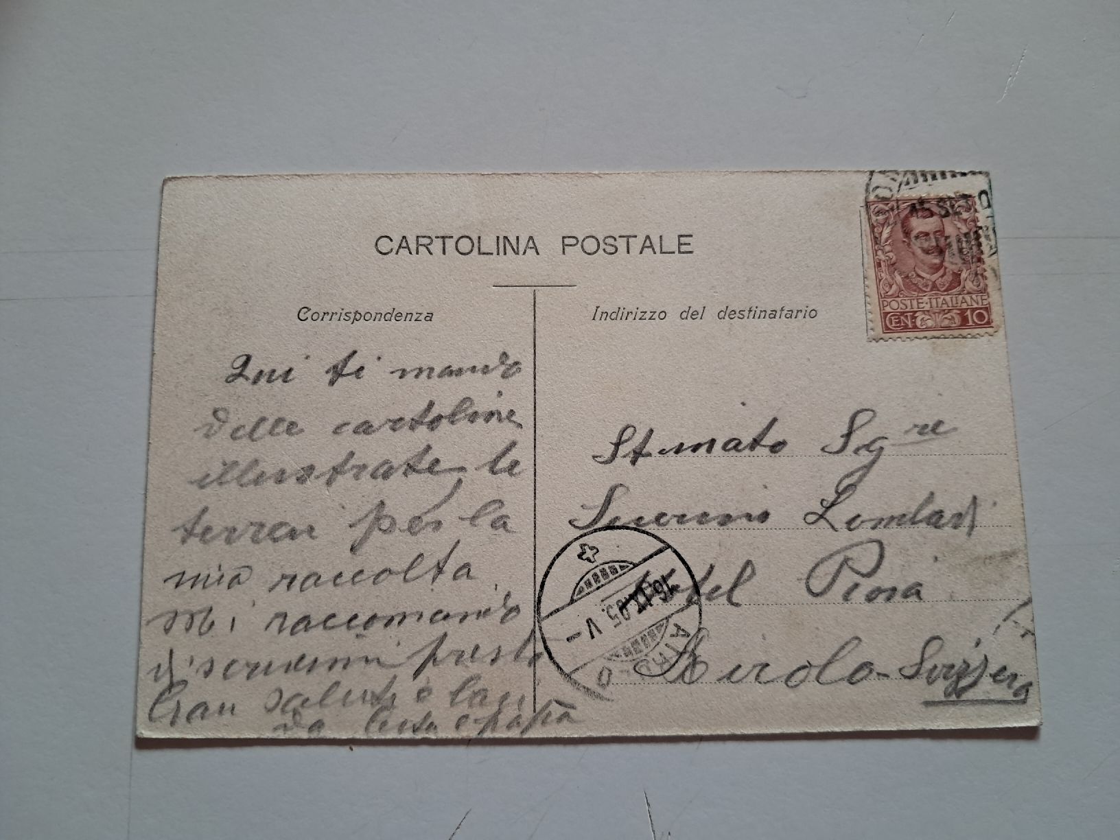 cartolina postale 1905 (Usato) a Gorduno per CHF 13 – con consegna | Acquista su Ricardo