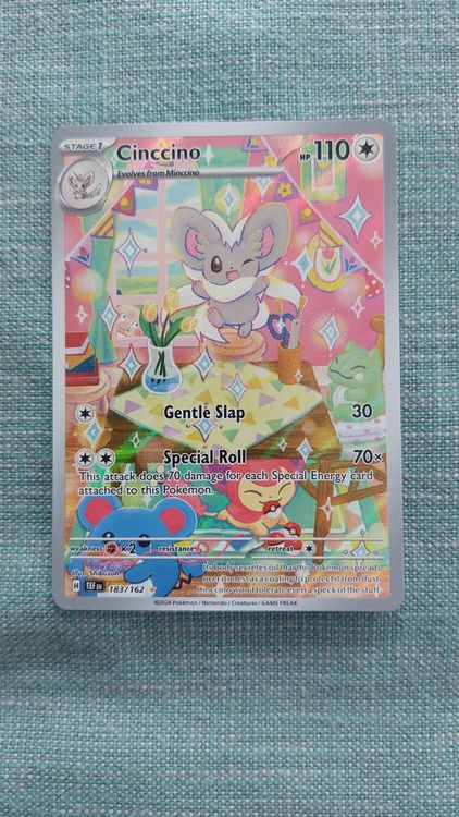 Cinccino Illustration Rare Temporal Forces | Kaufen auf Ricardo