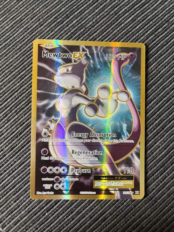 Pokemon Mewtwo EX Gold XY Evolutions near Mint (Gebraucht) in Wabern ...