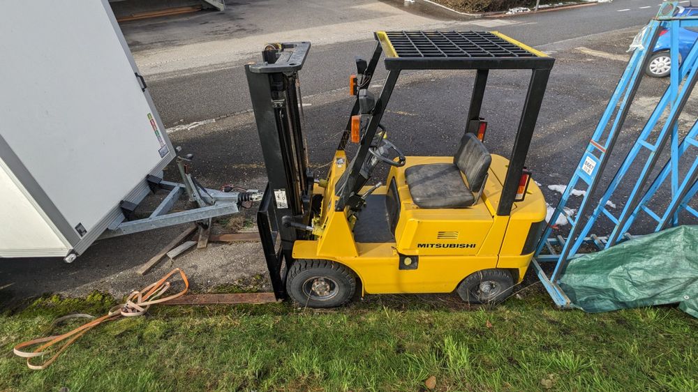 Stapler Gabelstapler Mitsubishi FG15 (defekt) (Gebraucht) in Arni/BE ...