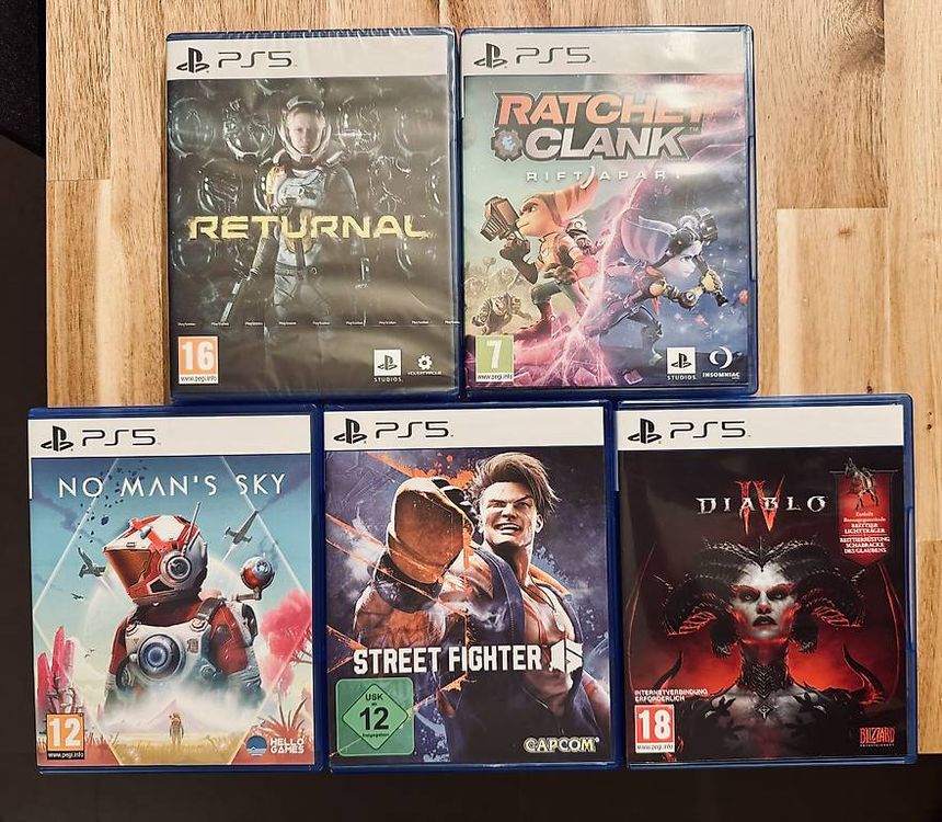 Playstation 5 Games Bundle (Gebraucht) in Solothurn für CHF 104.9 – mit ...