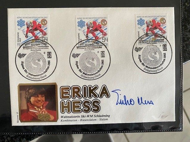 Erika Hess, Weltmeisterin Ski-WM Schladming 1982 | Kaufen auf Ricardo