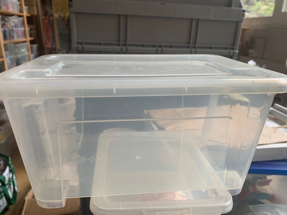 Aufbewahrungsboxen Samla (IKEA) - 10 Stk. mit Deckel (Gebraucht) in Pfäffikon SZ für CHF 10 ...